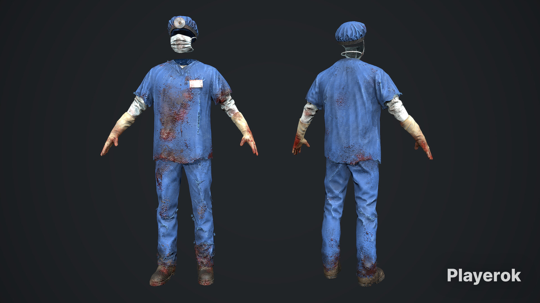 Купить 💉Админский скин врача хазика | Без трейд бана | #Surgeon Scrubs ...