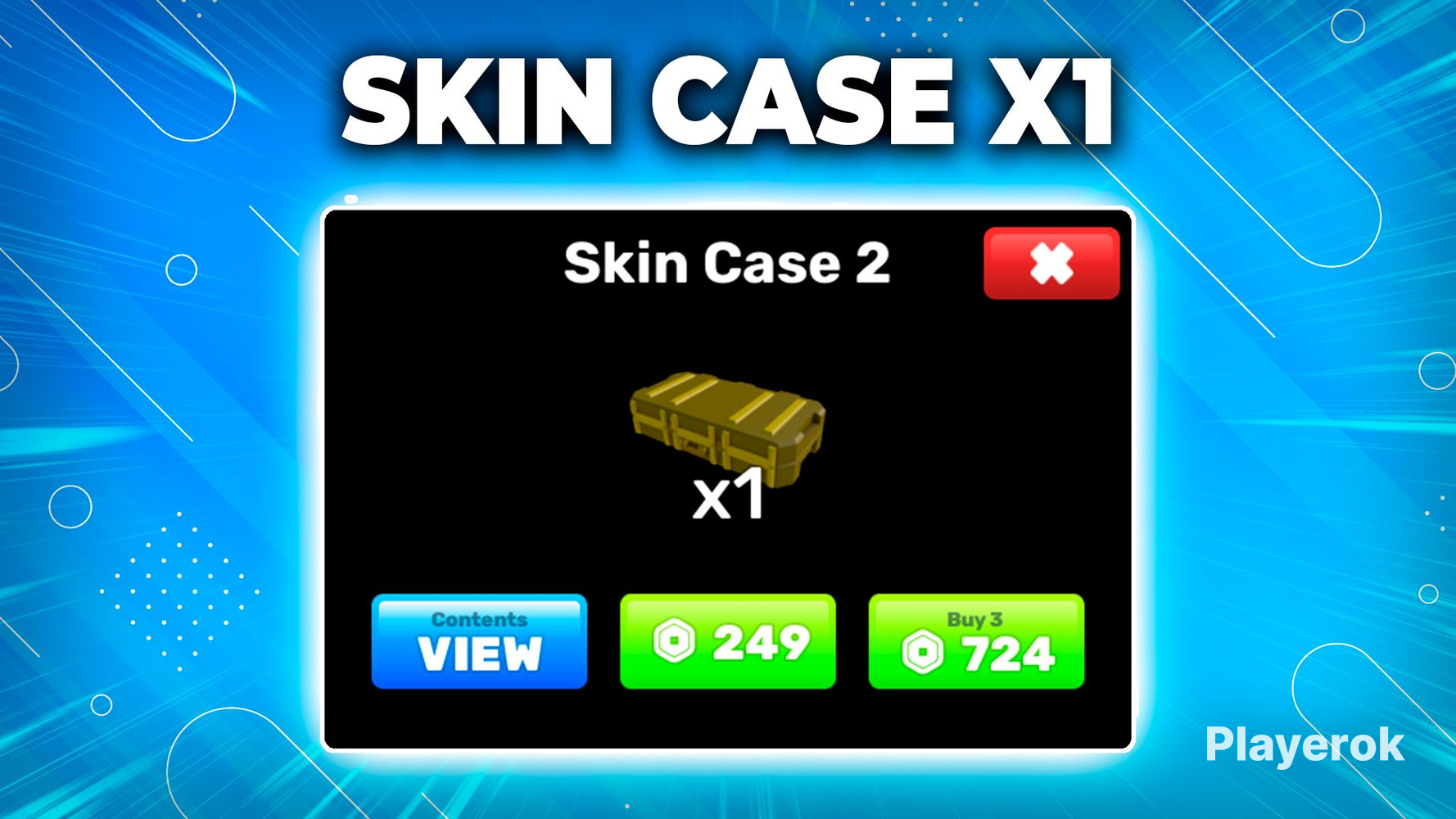 Купить 💛 Rivals 💛 SKIN CRATE 2 💛 X1 Roblox за 249 ₽ - Предметы Roblox