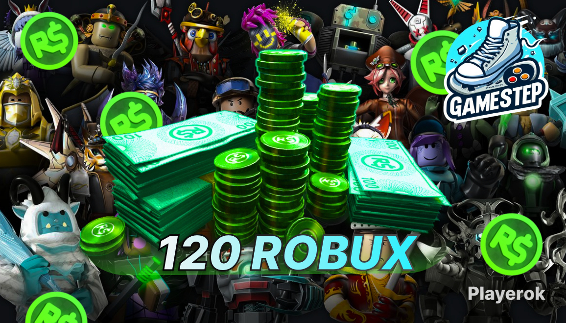 Купить 💵 120 ROBUX 💵 БЫСТРО | ЧЕРЕЗ ОФ. МАГАЗИН Roblox за 299 ...