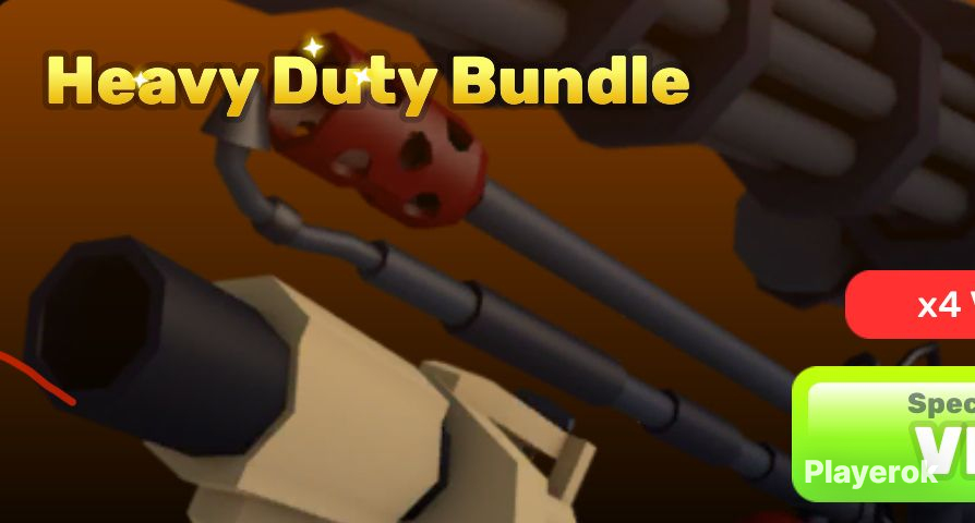 Купить 🎁RIVALS🎁] 💚Heavy Duty Bundle!💚 | БЫСТРО Пак Roblox за 1 200 ...