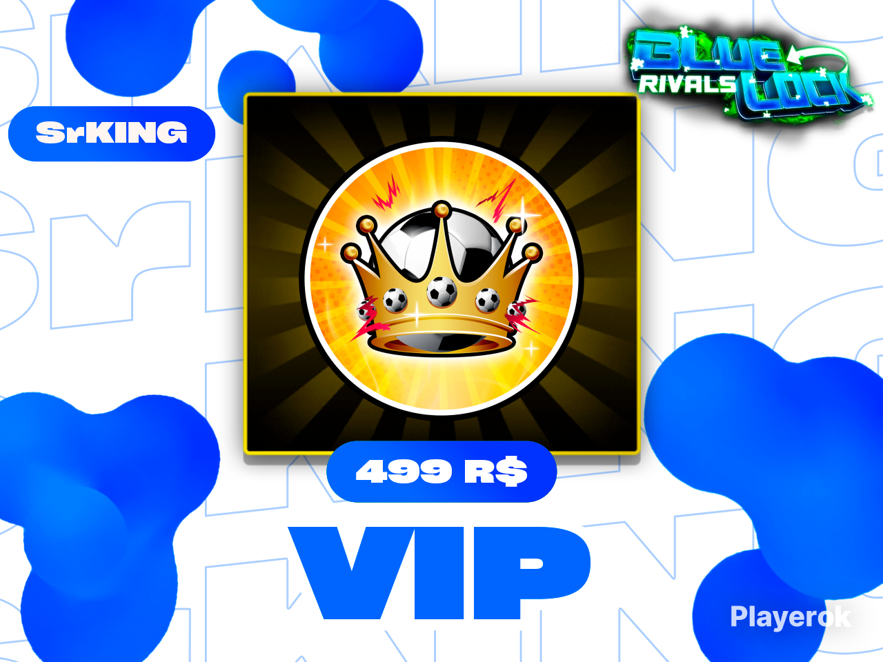 Купить [Blue Lock Rivals] | VIP |🚀 Быстрое получение 🚀 Roblox за 499 ...