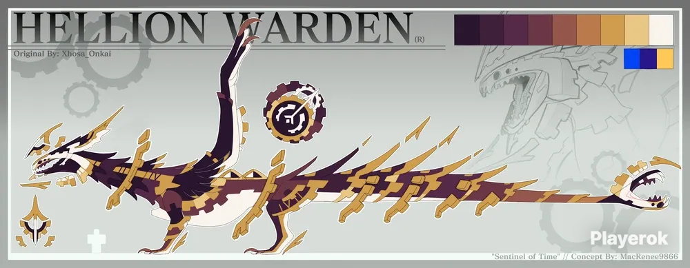 Купить SPECIES HELLION WARDEN \ ВИД ХЕЛЛЕОН ВАРДЕНА Roblox за 169 ...