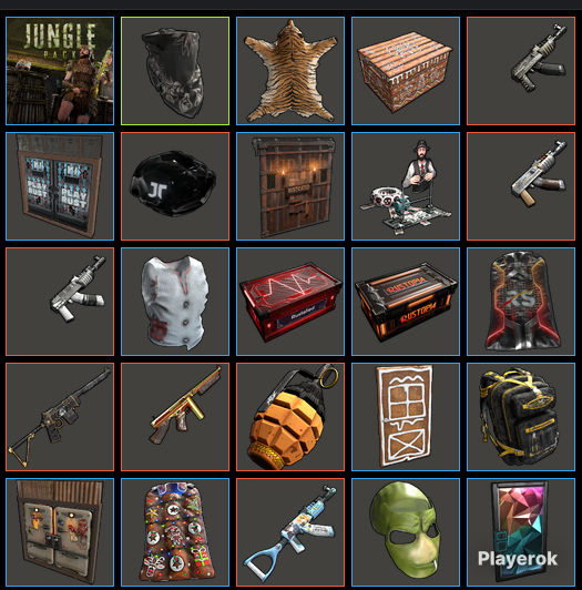 Купить 🧊Rust + DLC Jungle Pack + Crosshair X🧊 57 Skins 🧊РОДНАЯ ПОЧТА🧊 ...