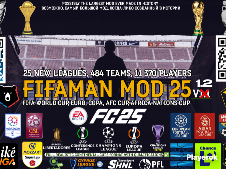 Купить 🔥FC25 FIFAMAN MOD V1.2+V1.4🔥 EA SPORTS FC 25 за 100 ₽ - Другое EA SPORTS FC 25