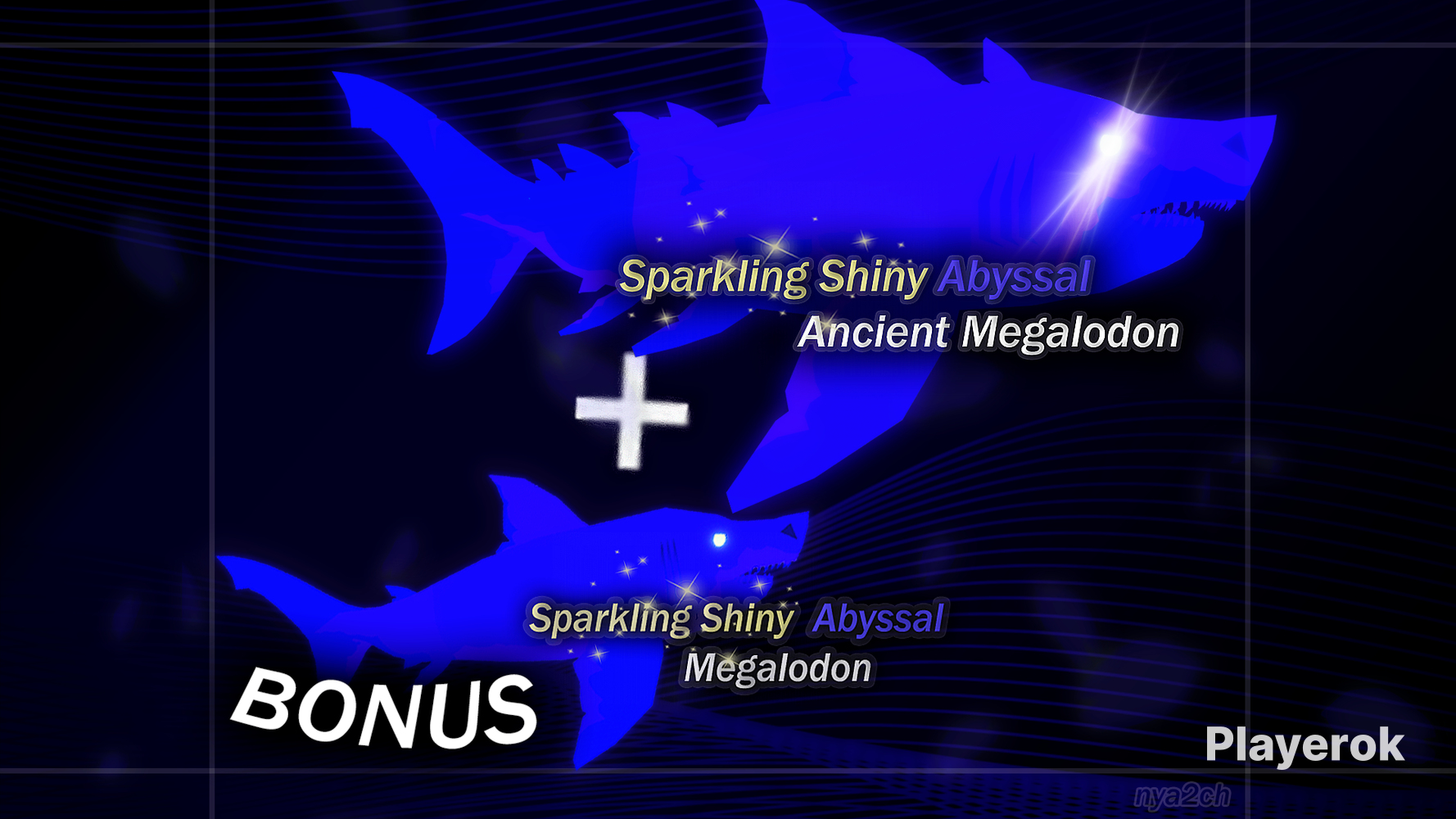 Купить 🦈Sparkling Shiny Abyssal Ancient Megalodon🦈 + 🔥Бонус🔥 Roblox за ...