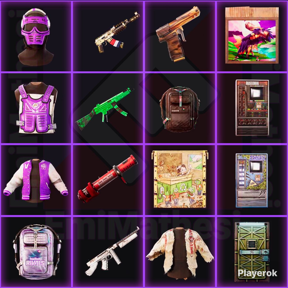 Купить ⚔️ Twitch Drops 36 Раунд (Round) 16 Предметов ⚔️ Rust за 100 ₽ - Twitch Drops Rust