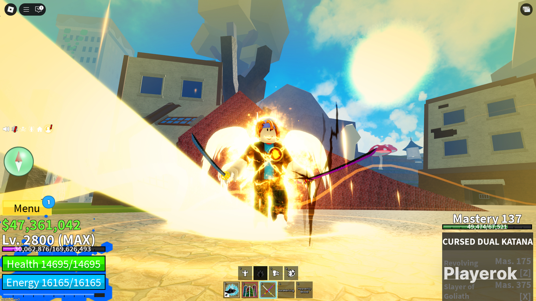 Купить 😇 ANGEL V4 FULL | 🩸 GOD HUMAN | ⚔️ CDK | 🆙 2800LVL Roblox за 249 ...