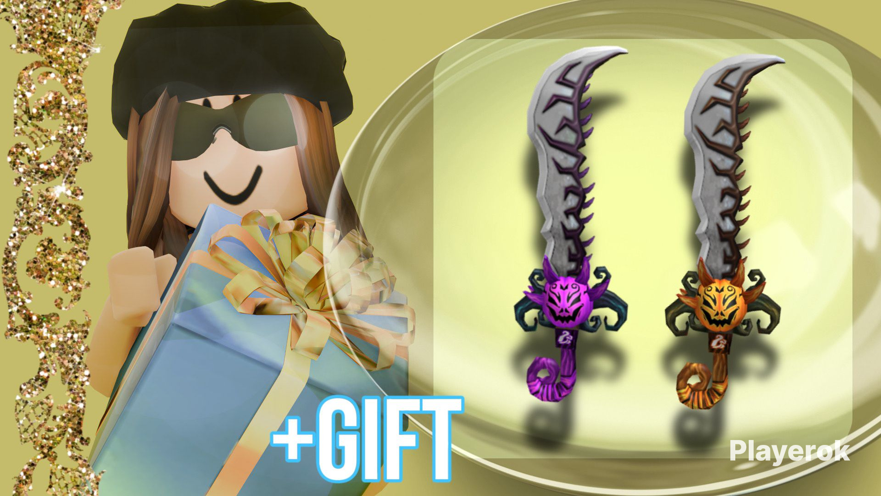 Купить 🌝HALLOW BLADE+HALLOW EDGE 🌝 [В ПРОФИЛЕ БОЛЬШЕ ГОДЛИ] Roblox за ...