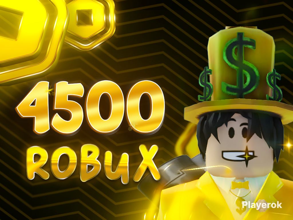 Купить 📀💸 4500 ROBUX💸📀 | МОМЕНТАЛЬНО СО ВХОДОМ Roblox за 5 439 ...