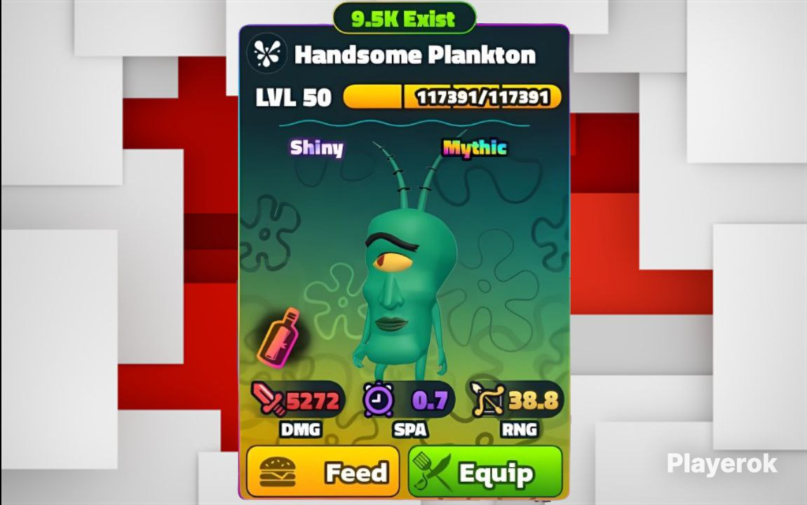 Купить SHINE😍 Handsome Plankton 😍🌟|50 лвл| |Секретная Формула|🌟 Roblox ...