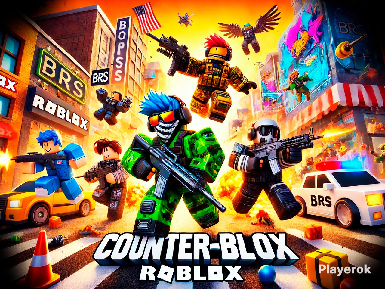 Купить [ИГРА] ️ Counter-Blox: Сражения по мотивам Counter-Strike Roblox ...