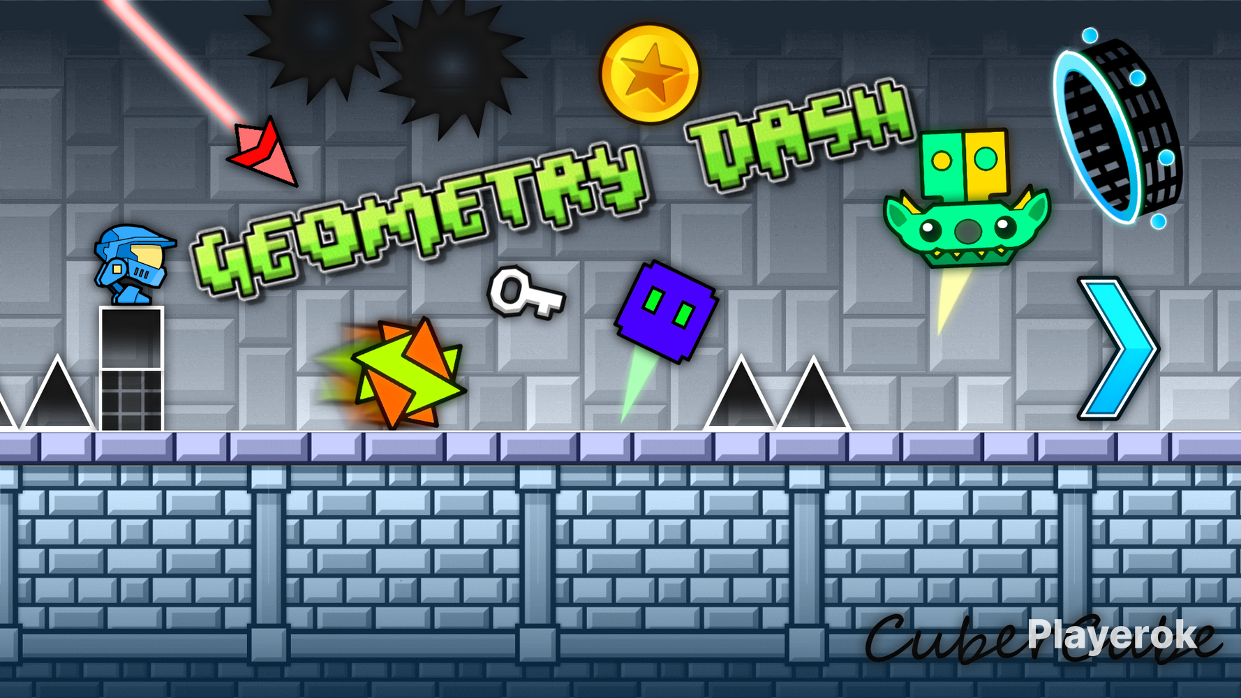Купить 🎁⚡geometry dash гифт⚡🎁 Geometry Dash за 320 ₽ - Ключи Geometry Dash