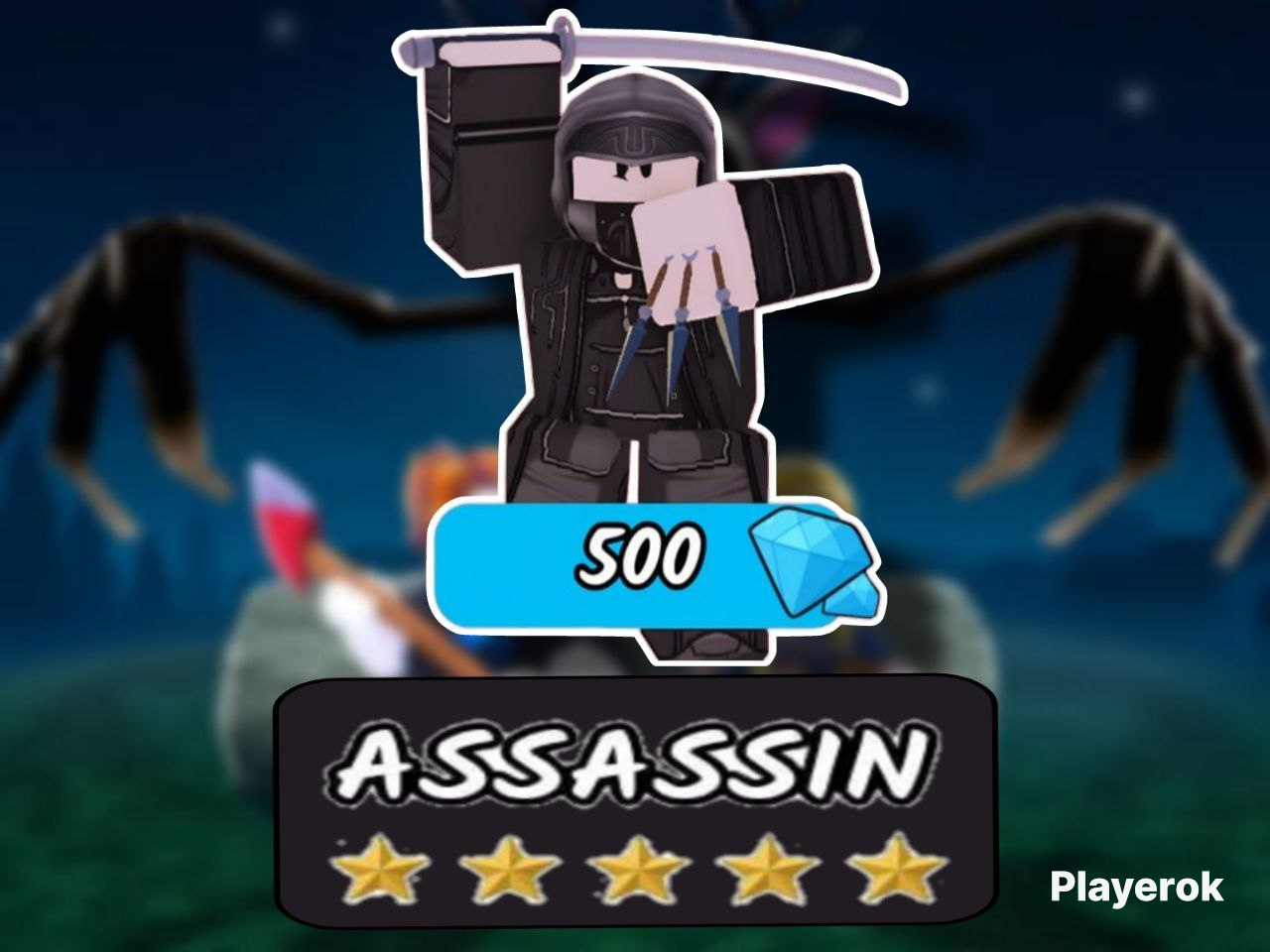 Купить 🟠ASSASSIN🟠99 Nights in the Forest🟠 Roblox за 1 647 ₽ - Предметы ...