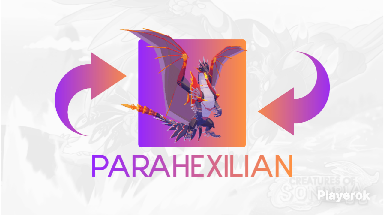 Купить 🧡PARAHEXILIAN (ВИД) | CREATURES OF SONARIA🧡 Roblox за 149 ...