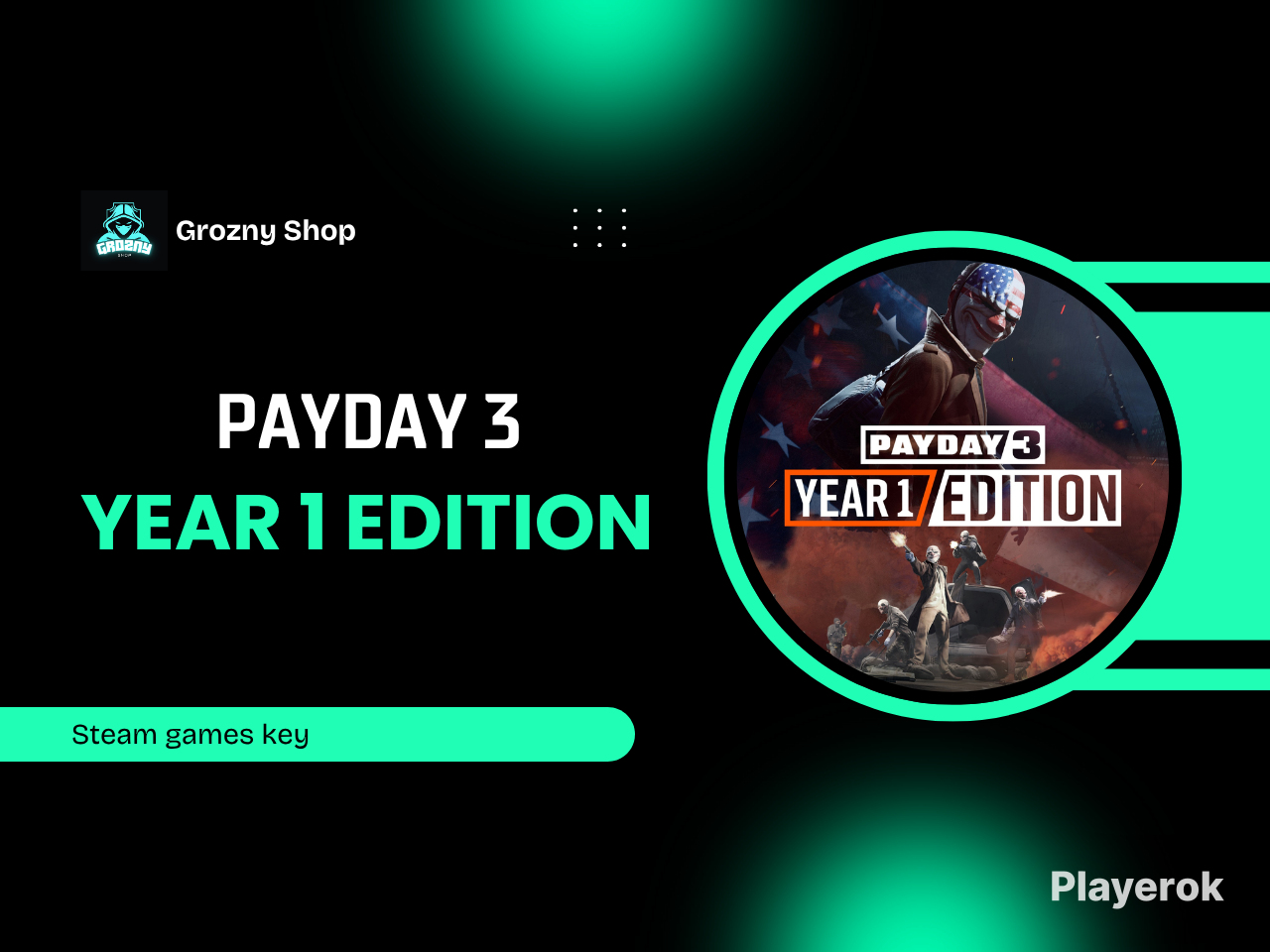 Купить 🔰PAYDAY 3 Year 1 Edition (Steam key) Регион: РФ+СНГ Steam за 2 ...