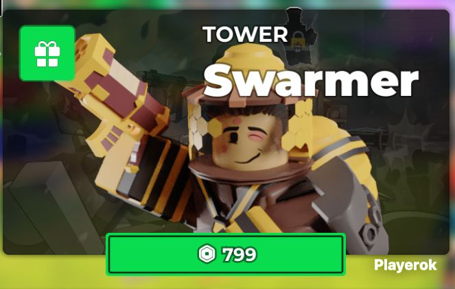 Купить 🐝 Swarmer (Tower) 🐝🛡️ Tower Defense Simulator 🏰🎮 Roblox за 578 ...