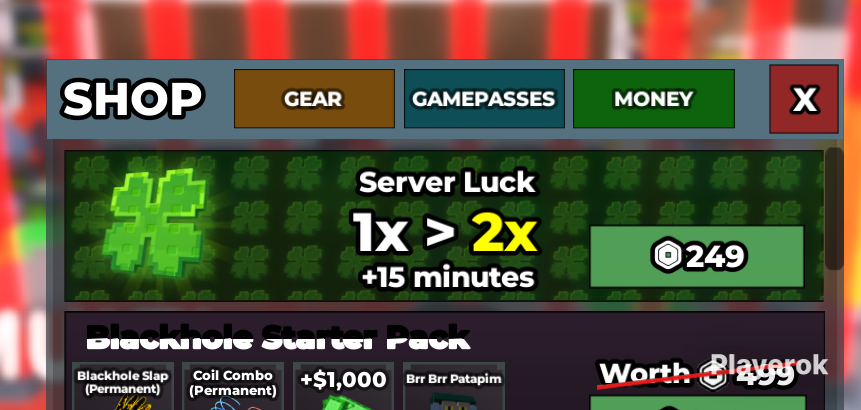 Купить 🦊Server Luck 2x🦊Steal a Brainrot🦊 Roblox за 299 ₽ - Предметы Roblox