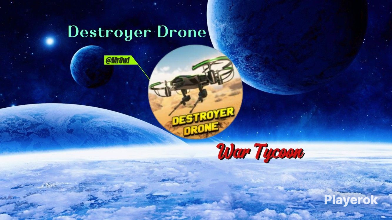 Купить Destroyer Drone | War Tycoon 🎁Gift🎁 Roblox за 399 ₽ - Предметы Roblox