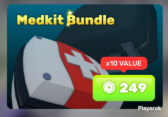 Купить 💛Rivals💛 Medkit Bundle 💛 Roblox за 259 ₽ - Предметы Roblox