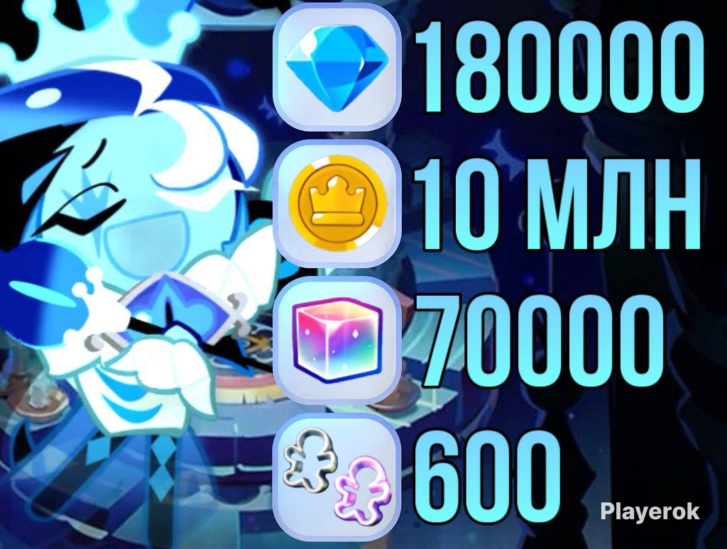 Купить 180000 алмазов|Pure Vanilla|Автовыдача Cookie Run: Kingdom за ...