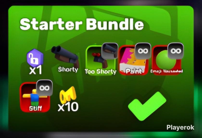 Купить |🎁GIFT🎁|🔫Starter Bundle🏖️ | Roblox за 90 ₽ - Предметы Roblox