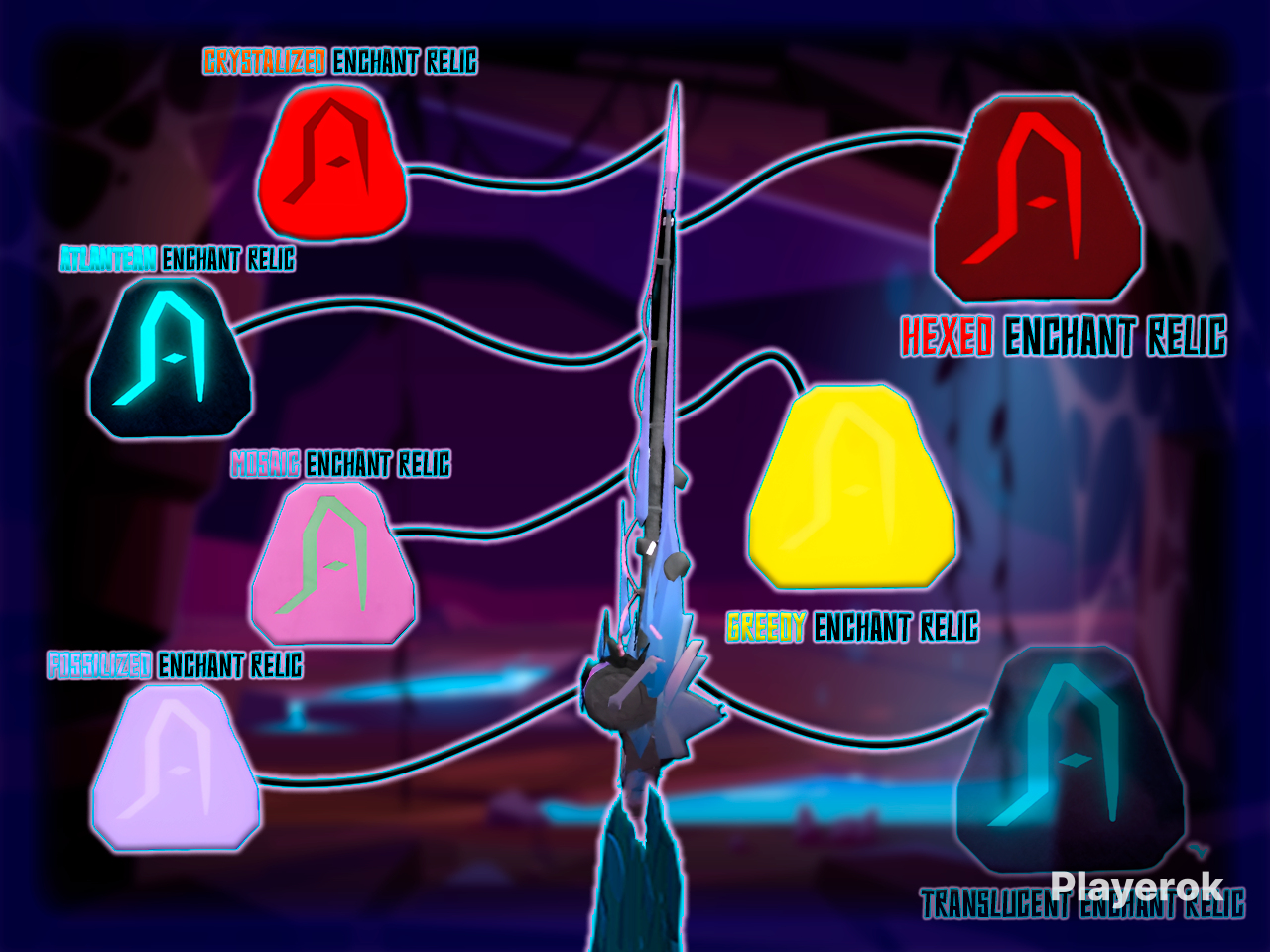 Купить 💠ДАМ ВСЕ 7 РЕЛИКВИЙ ДЛЯ ROD OF THE EXALTED ONE💠 Roblox за 99 ...