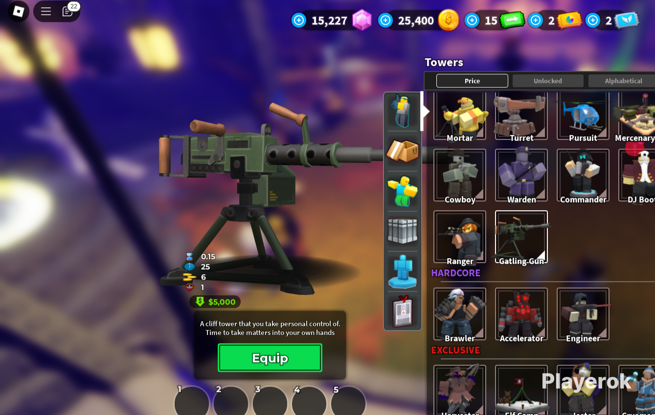 Купить 🔥GATLING GUN!!🔥 Roblox за 700 ₽ - Буст Roblox