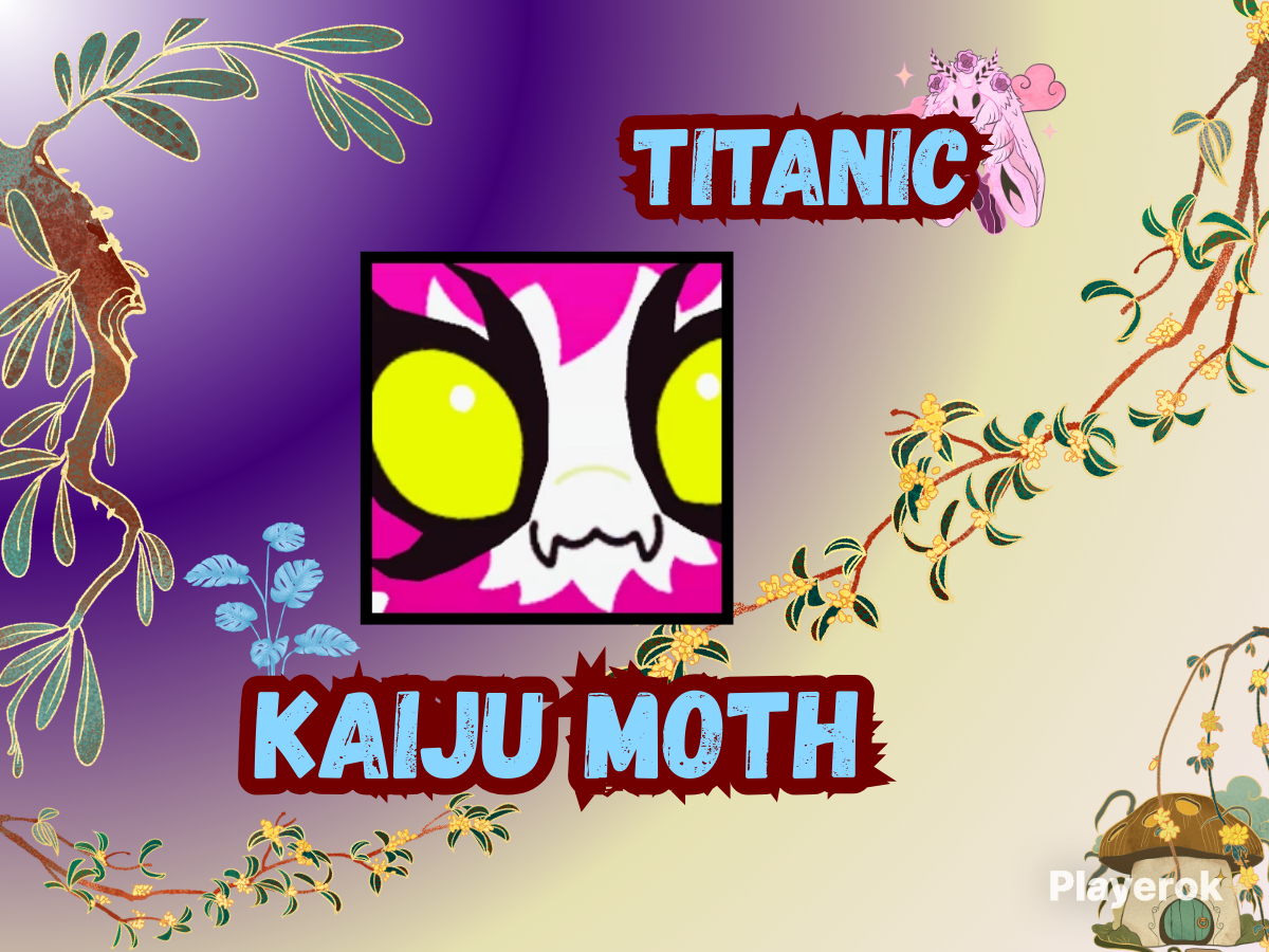 Купить 🦋Titanic Kaiju Moth🦋PET99 TOPSELLERRB Roblox за 4 999 ...