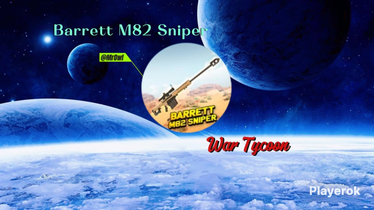 Купить Barrett M82 Sniper | War Tycoon🎁Gift🎁 Roblox за 199 ₽ - Предметы ...