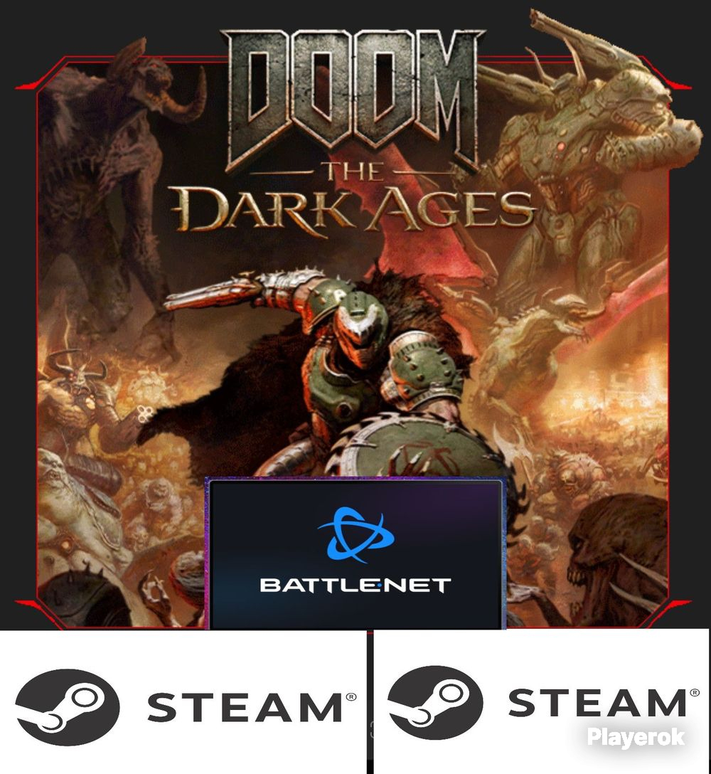 Купить DOOM: The Dark Ages | STEAM или Battle.net 7 дней Doom: The Dark ...