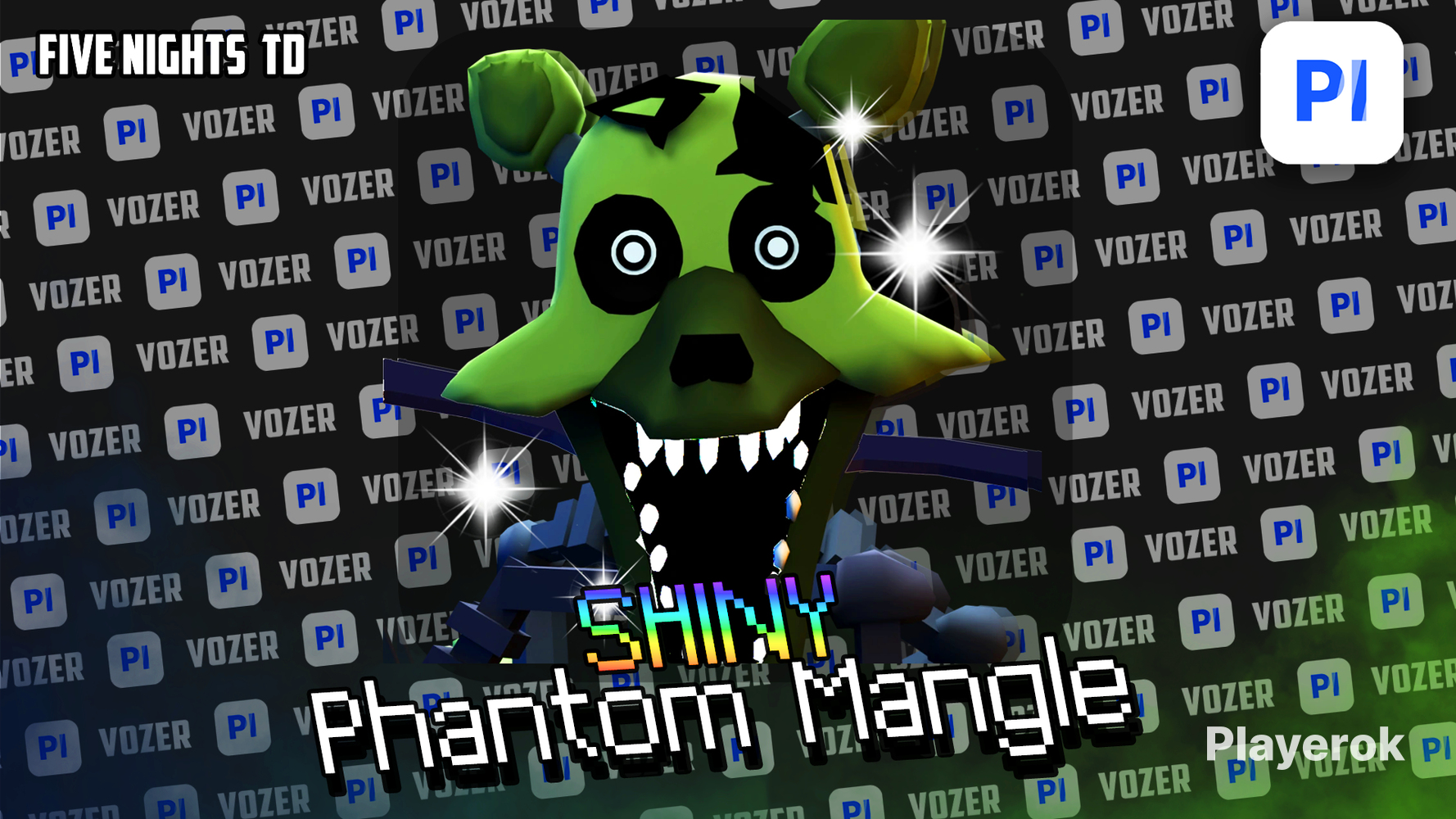 Купить 💥SHINY PHANTOM MANGLE💥🎁 Five Nights TD💥 Roblox за 749 ...