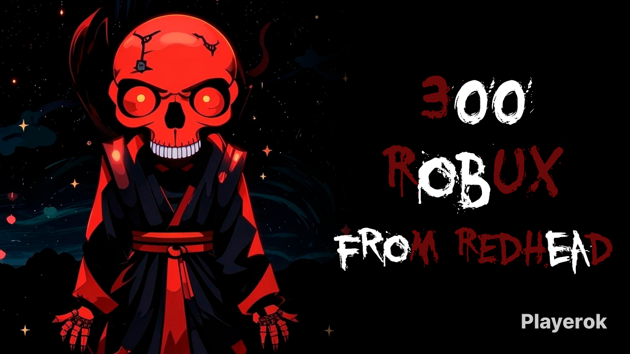 Купить 💀 300 ROBUX от Red Head без комсы и точка. 💀 Roblox за 259 ...