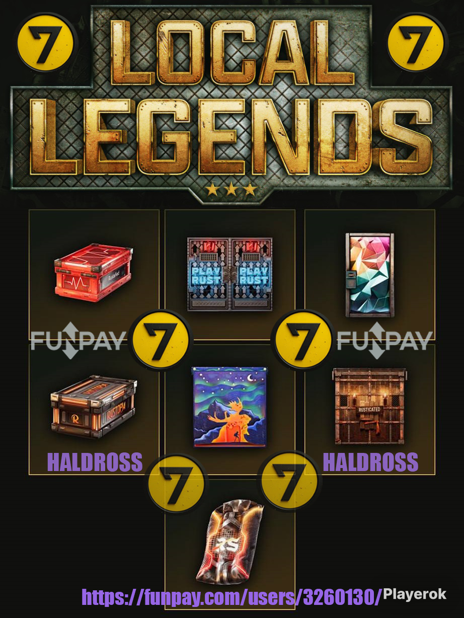 Купить Twitch Drops ★ Round 36+37+38+39 {40 Items} ★ Rust за 90 ...