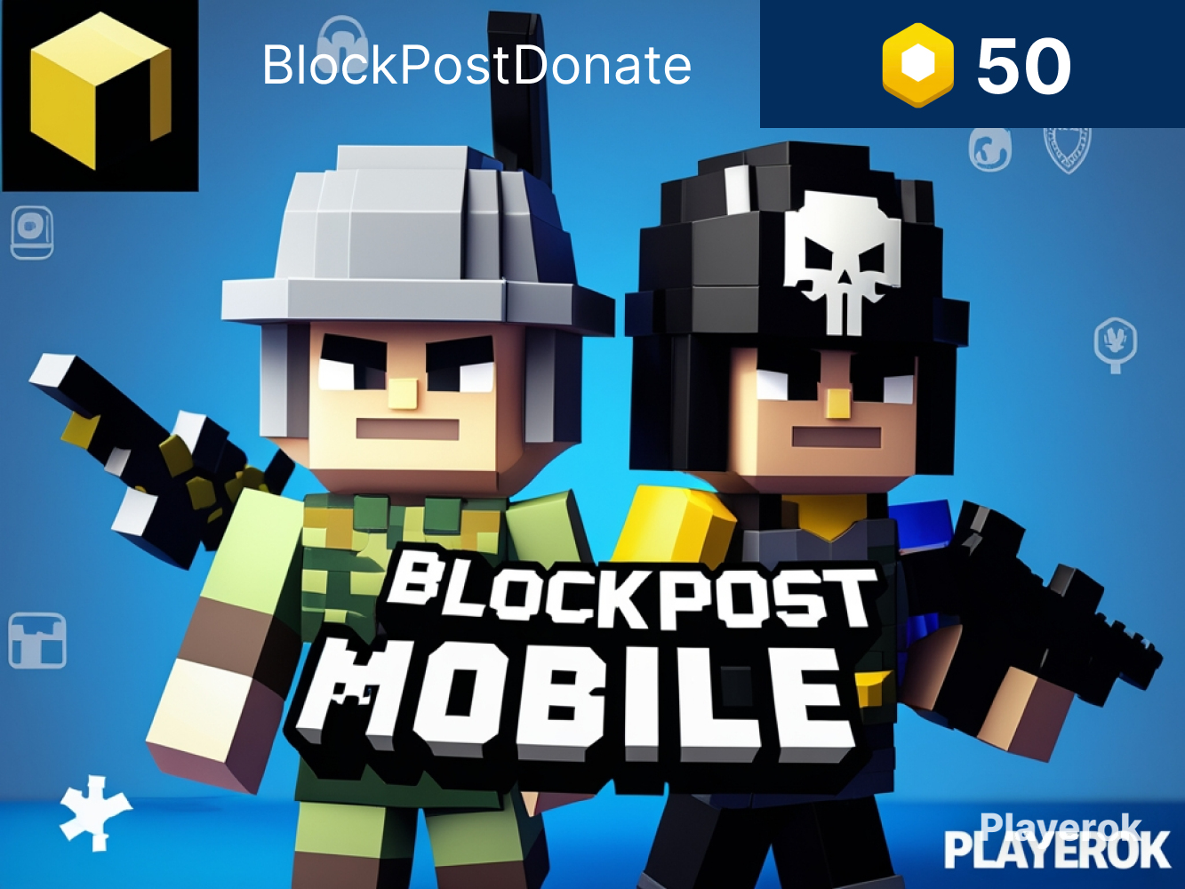 Купить 🪙 50 ЗОЛОТЫХ МОНЕТОК IOS/ANDROID | БЕЗОПАСНО | БЕЗ ВХОДА | ПО ID 🪙 Blockpost Mobile за ...