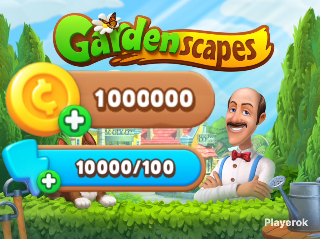 Купить 🪙1.ООО.ООО МОНЕТ🪙 + ⚡1О.ООО ЭНЕРГИИ⚡ + 🎁БОНУСЫ🎁 Gardenscapes за ...