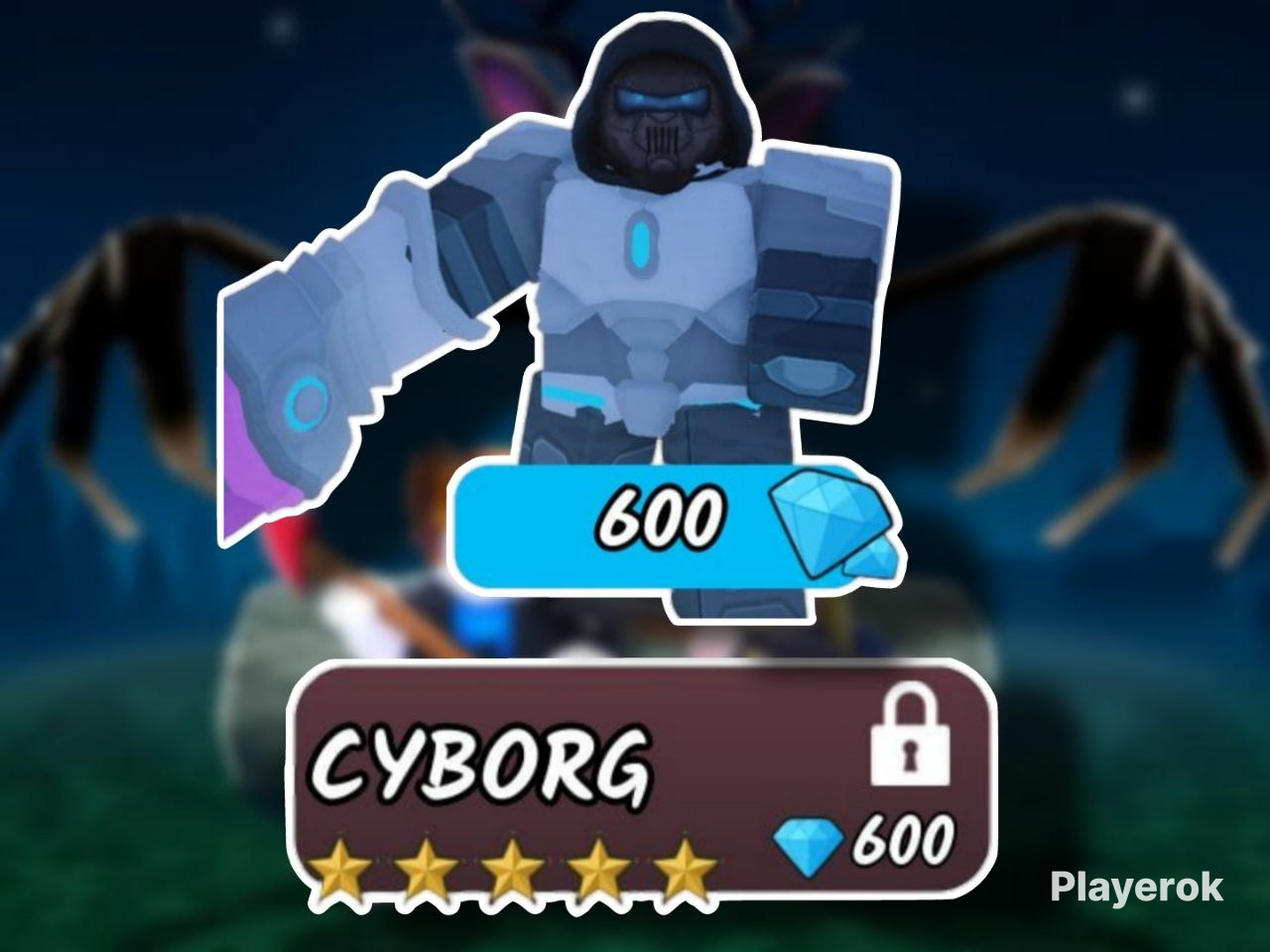 Купить 🟠CYBORG🟠99 Nights in the Forest🟠 Roblox за 1 879 ₽ - Предметы Roblox