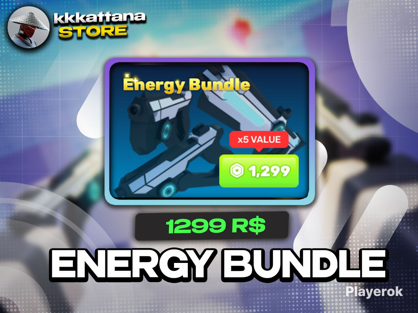 Купить 🌟 RIVALS 🌟 | 🟢 ENERGY BUNDLE🟢 | 🔷 Gamepass 🔷 Roblox за 989 ...