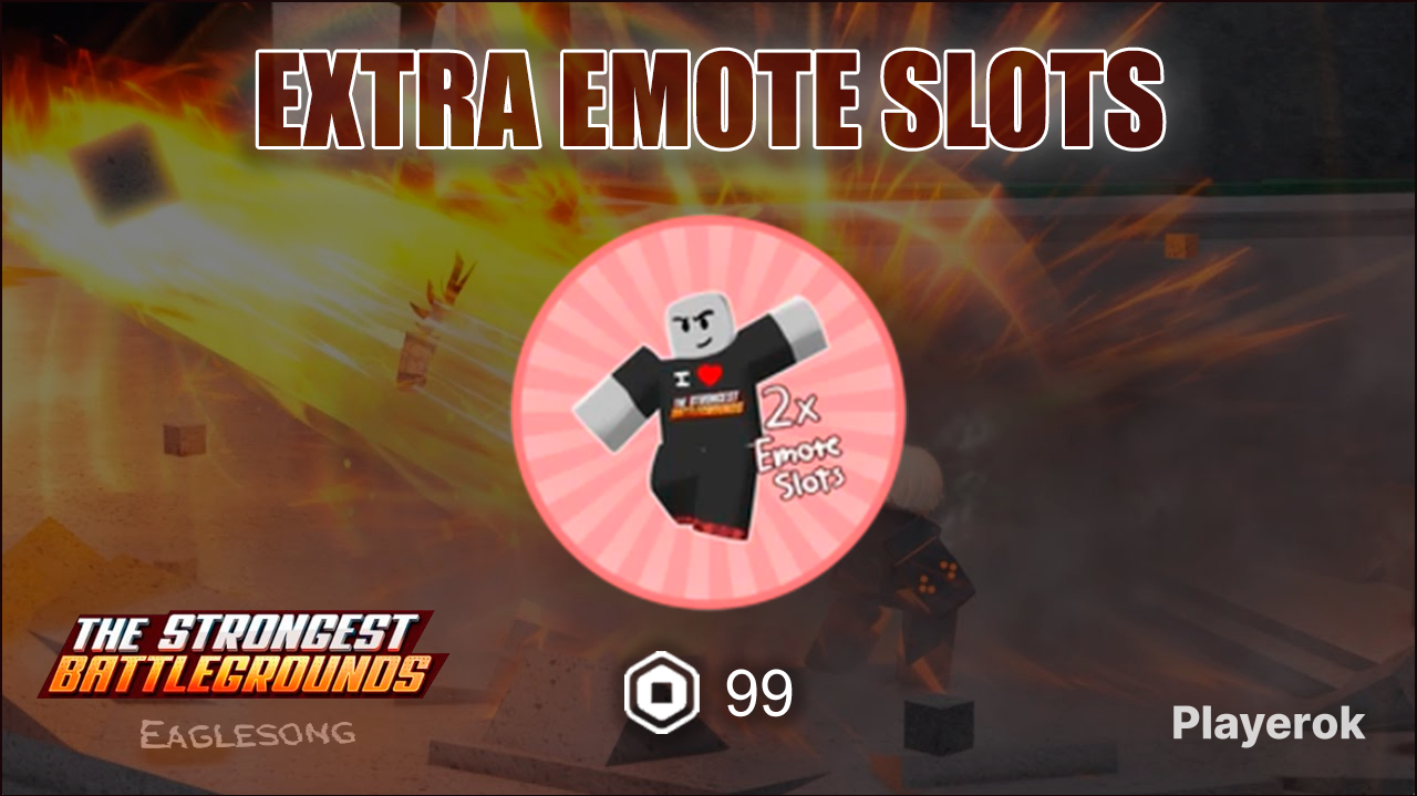 Купить 👊TSB👊 | 💸EXTRA EMOTE SLOT💸 | 💚БЫСТРАЯ ВЫДАЧА💚 Roblox за 100 ...
