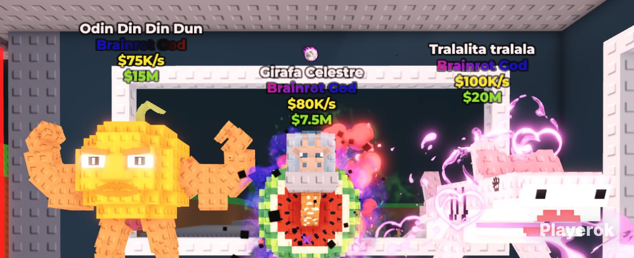 Купить Вип сервер на укради Brainrot Roblox за 90 ₽ - VIP сервера Roblox