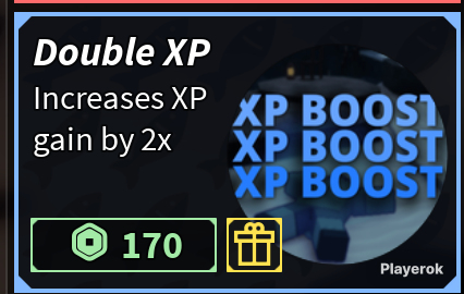 Купить 🎁FISCH🎁 | 💚 DOUBLE XP (Gift) 💚 | 💎Gamepass💎 Roblox за 249 ...