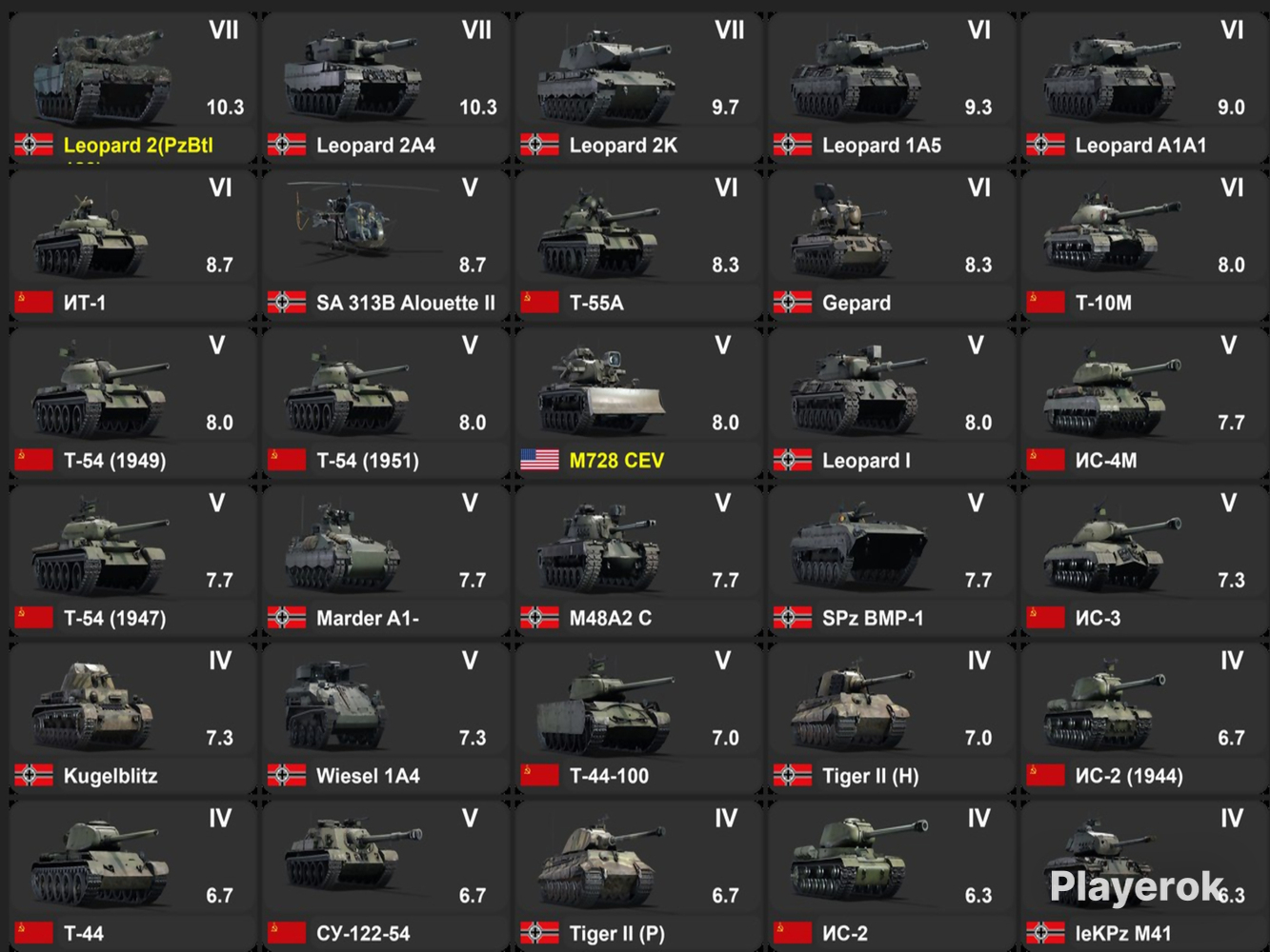 Купить 🎄🦌Leopard 2 (PzBtl 123), Leopard 2A4, Leopard 2K, Leopard 1A5 ...