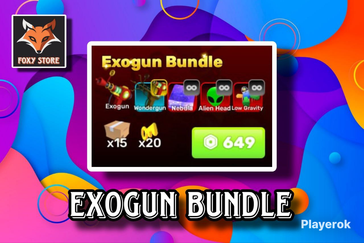 Купить 🔫RIVALS🔫Exogun Bundle🔫 Roblox за 569 ₽ - Предметы Roblox