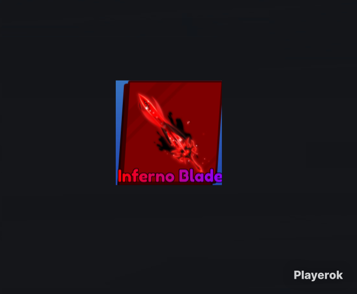 Купить 🖤Inferno Blade🎁 Roblox за 109 ₽ - Предметы Roblox