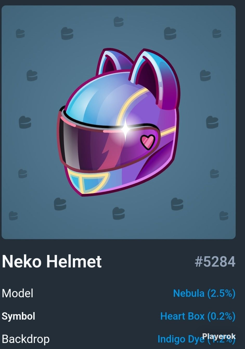 Купить 🎀редкий NFT подарок Neko Helmet 💎 Telegram за 4 299 ₽ - Подарки ...