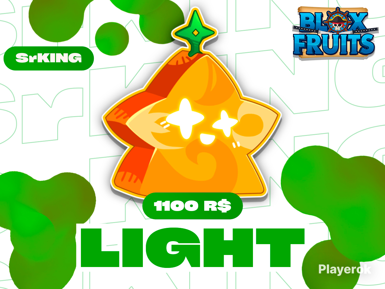 Купить [Blox Fruits] | Light PERMANENT |🚀 Быстрое получение 🚀 Roblox за ...