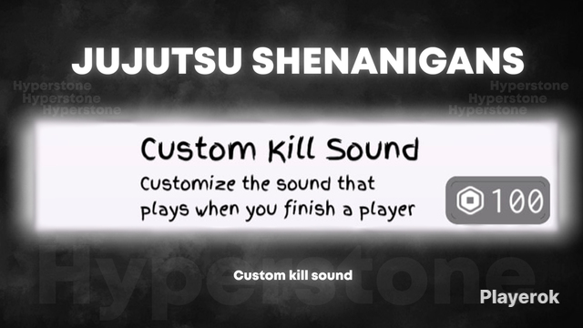 Купить 🔥JS🔥 | 🎁Custom Kill Sound (Gift)🎁 | 💎Gamepass💎 Roblox за 129 ...