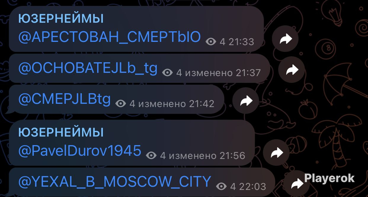 Купить редкие юзернеймы Telegram за 90 ₽ - Юзернеймы Telegram