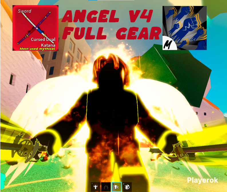 Купить 2550 LVL GDH ANGEL V4 full gear CDK Roblox за 309 ₽ - Аккаунты ...