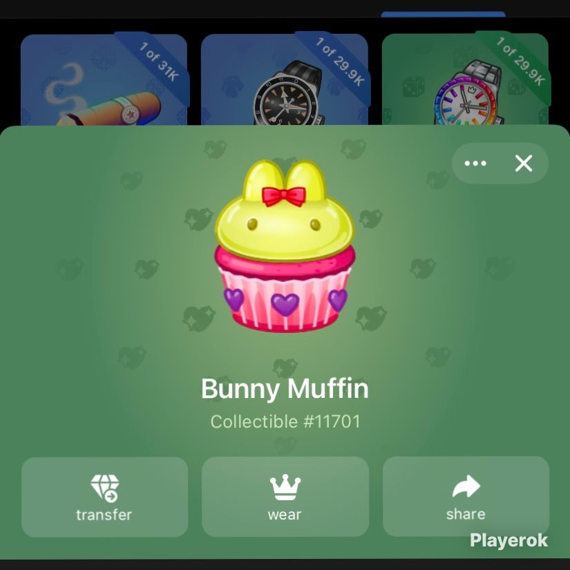 Купить Bunny Muffin Telegram за 1 150 ₽ - NFT Подарки Telegram