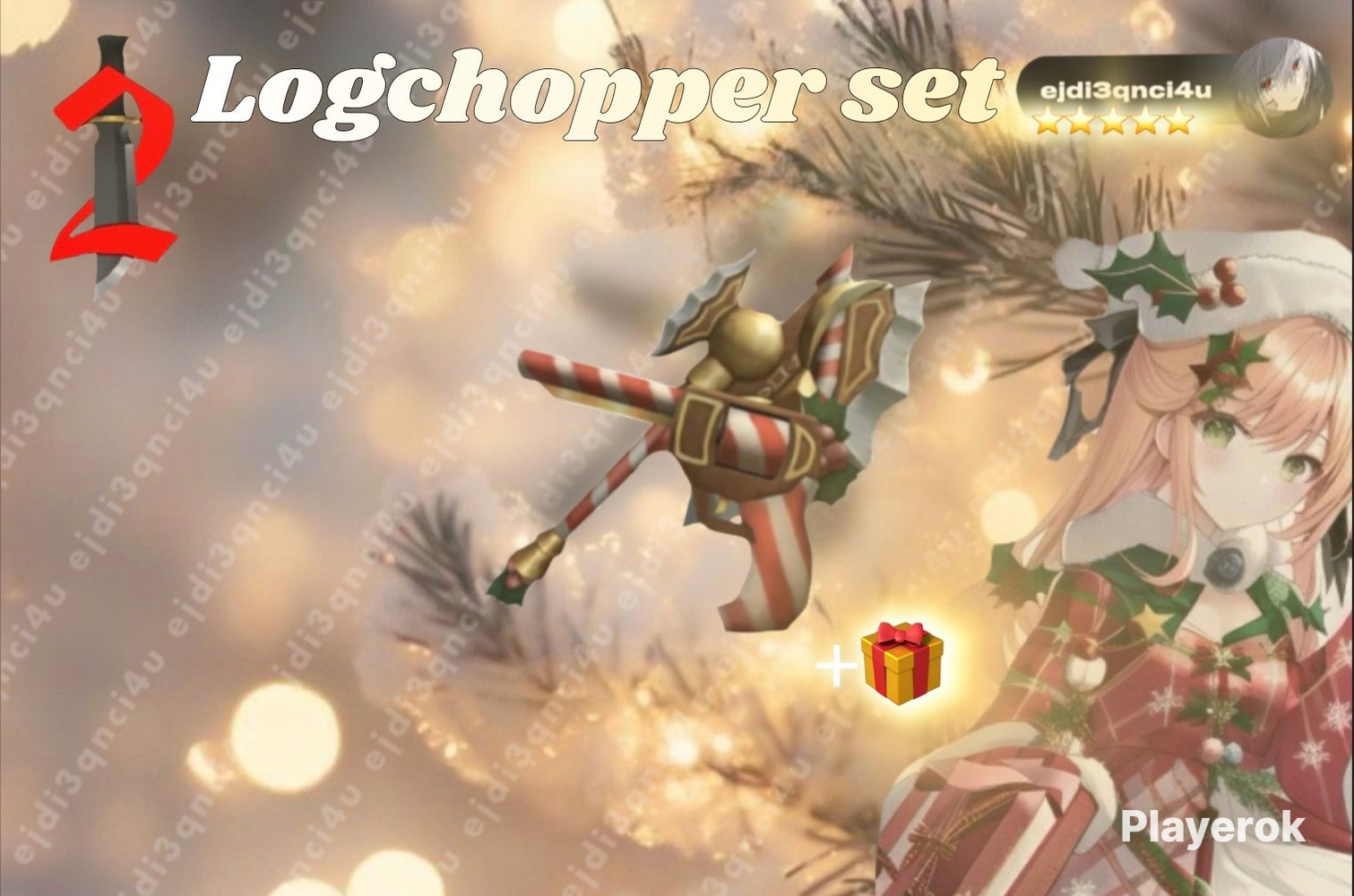 Купить 🌳LOGCHOPPER SET🌳 | + ПОДАРОК 🎁 Roblox за 159 ₽ - Предметы Roblox